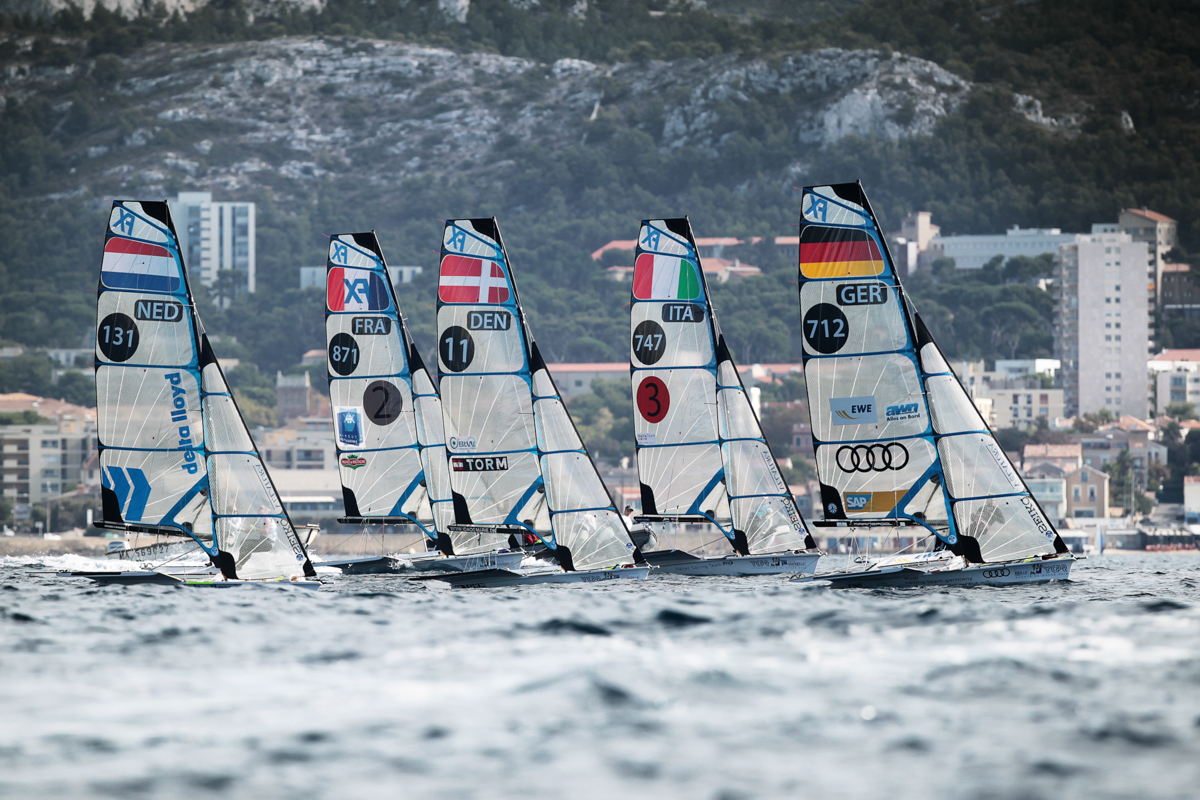 49erFX Sailors Competing In Higher Gear - International 49er Class ...